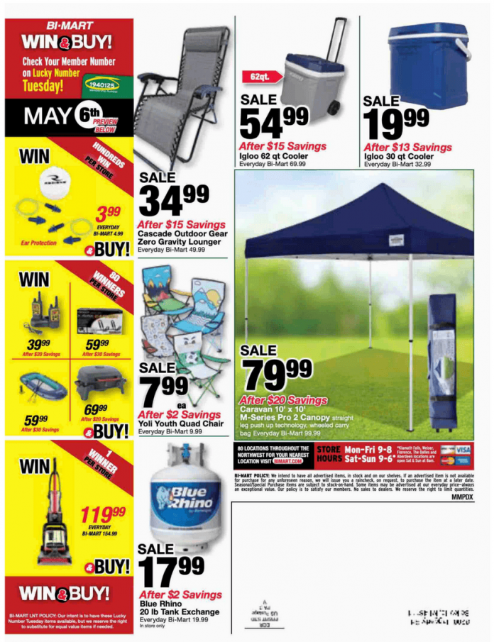 Bi-Mart Weekly Ad Apr 29 – May 19, 2025
