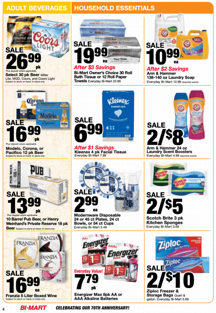 Bi-Mart Weekly Ad Apr 29 – May 19, 2025
