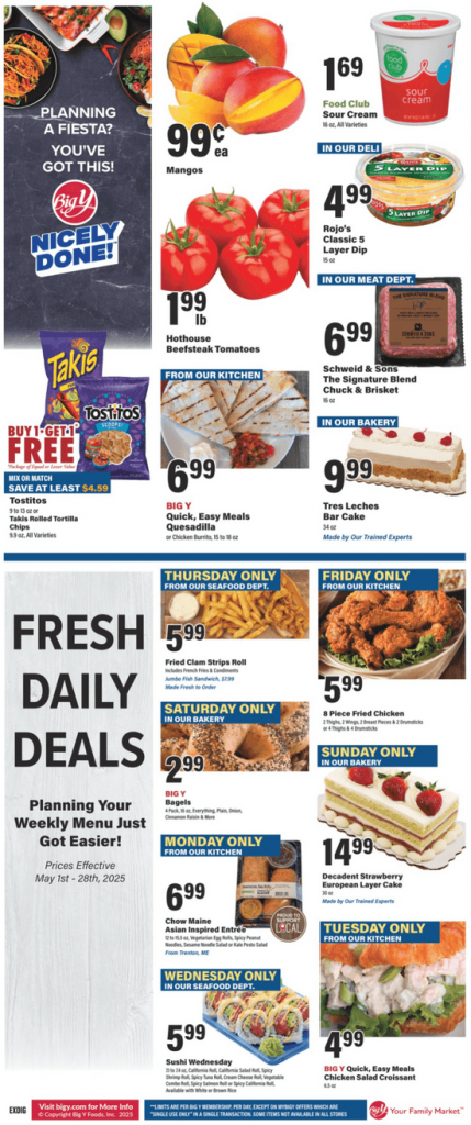 Big Y Weekly Ad May 01 – May 07, 2025 (Mother's Day Promotion Included)