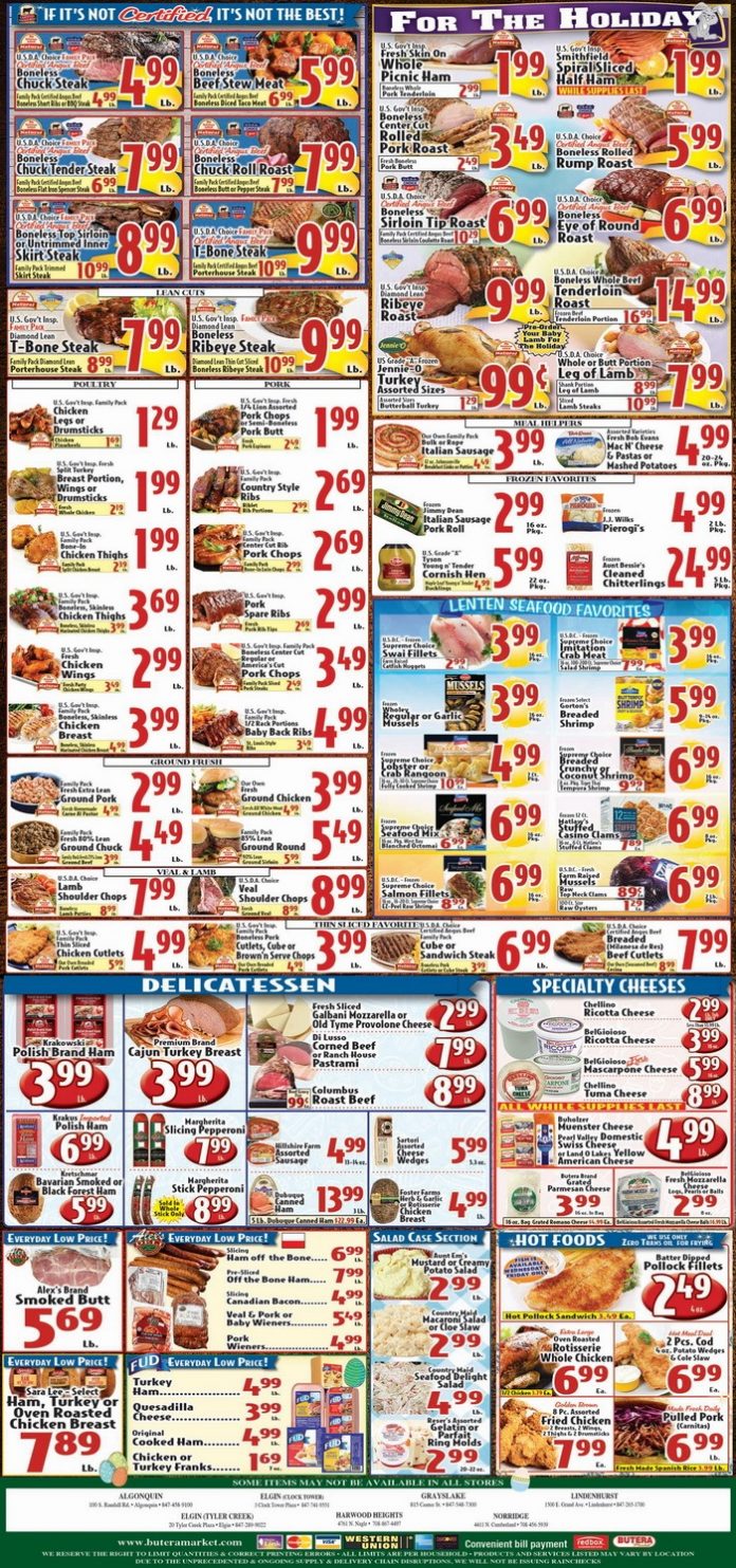 Butera Weekly Ad Apr 16 – Apr 22, 2025