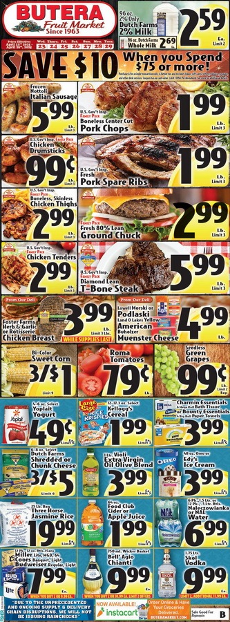 Butera Weekly Ad Apr 23 – Apr 29, 2025