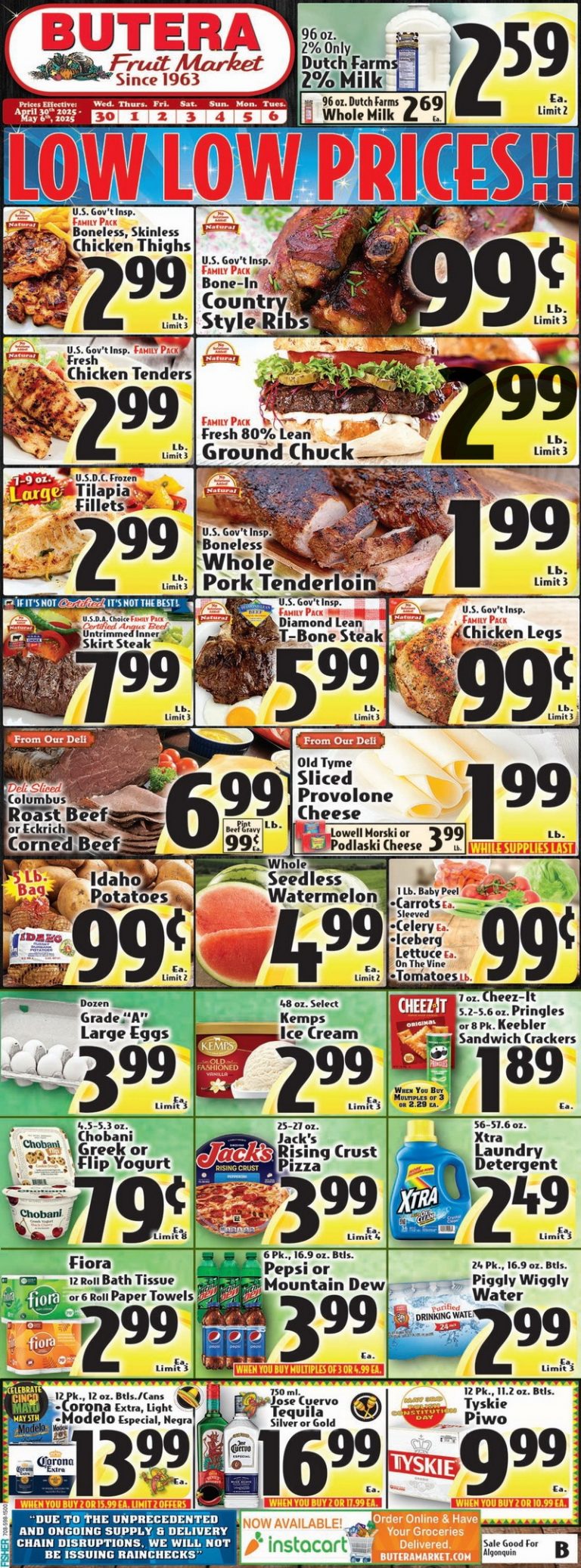 Butera Weekly Ad Apr 30 – May 06, 2025