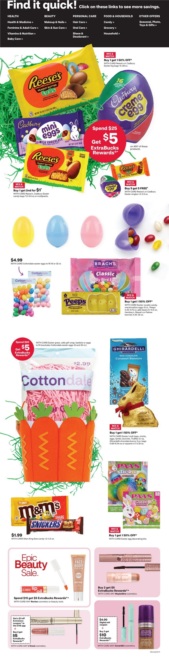 CVS Weekly Ad Apr 06 – Apr 12, 2025 (Easter Promotion Included)