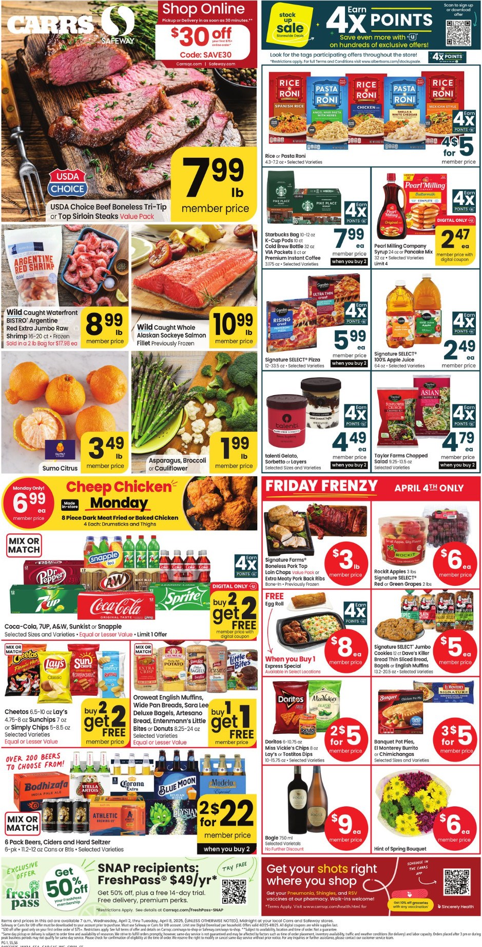 Carrs Weekly Ad Apr 02 – Apr 08, 2025