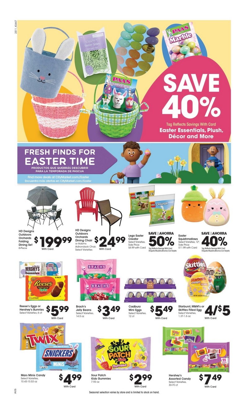 City Market Weekly Ad Apr 16 – Apr 22, 2025 (Easter Day Promotion Included)