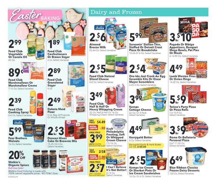 Coborn's Weekly Ad Apr 09 – Apr 15, 2025 (Easter Promotion Included)