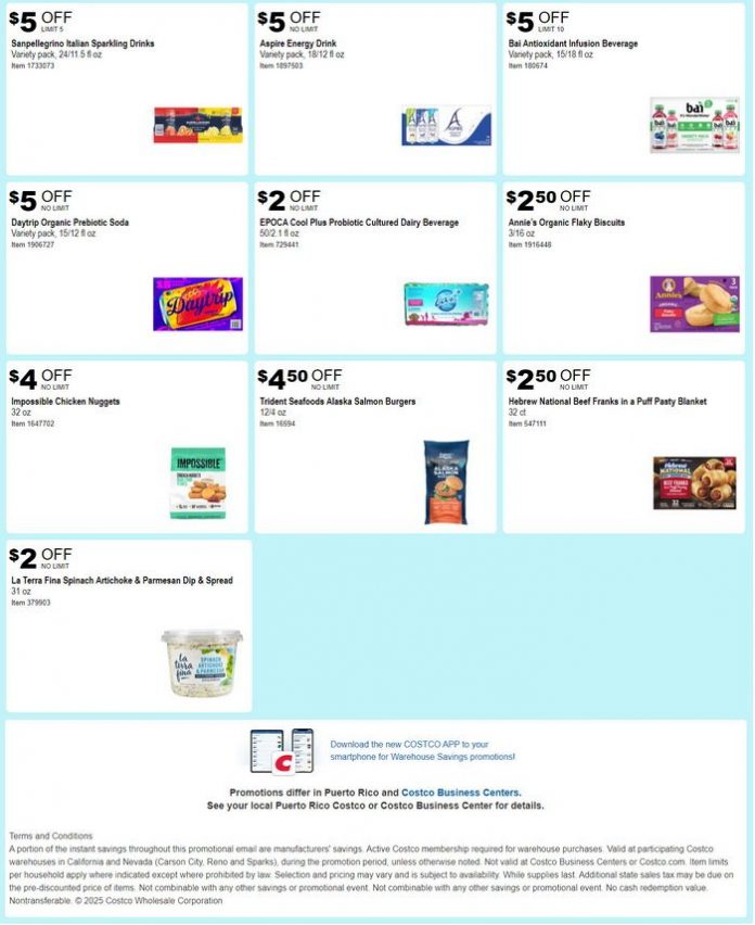 Costco Spring Savings Apr 07 – Apr 19, 2025