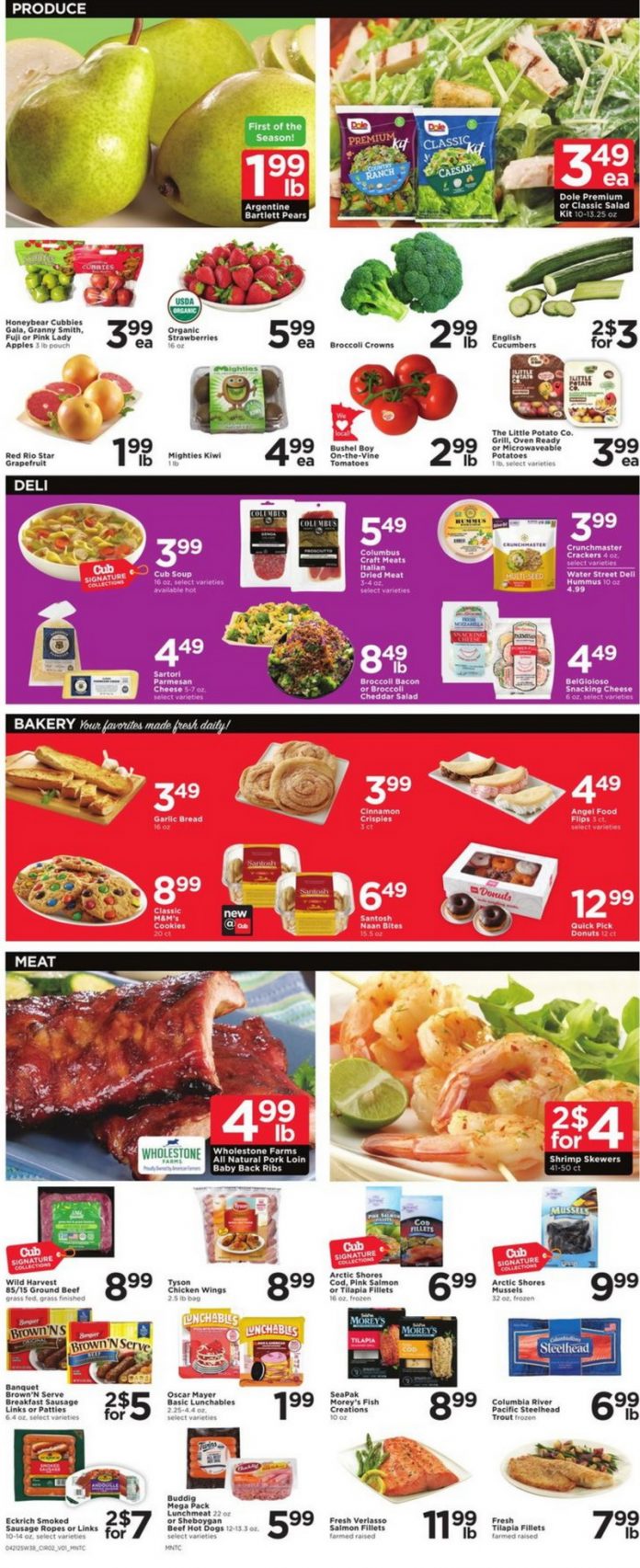 Cub Foods Weekly Ad Apr 21 – Apr 26, 2025