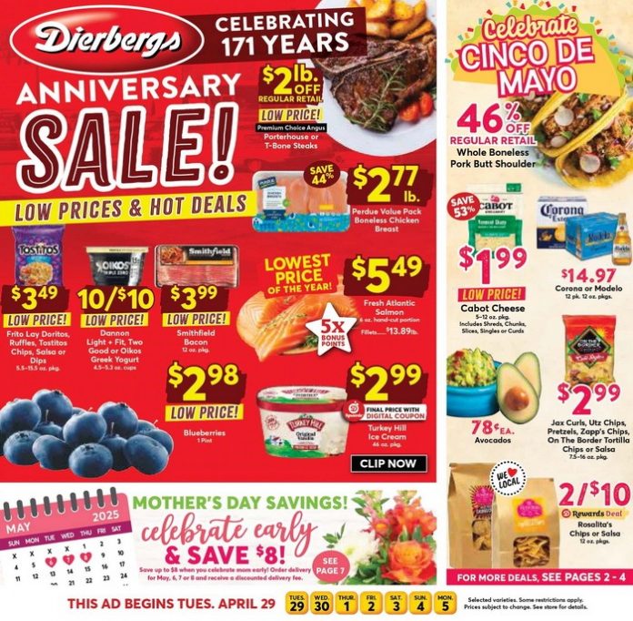 Dierbergs Markets Weekly Ad Apr 29 – May 05, 2025