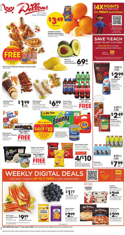 Dillons Weekly Ad Apr 02 – Apr 08, 2025