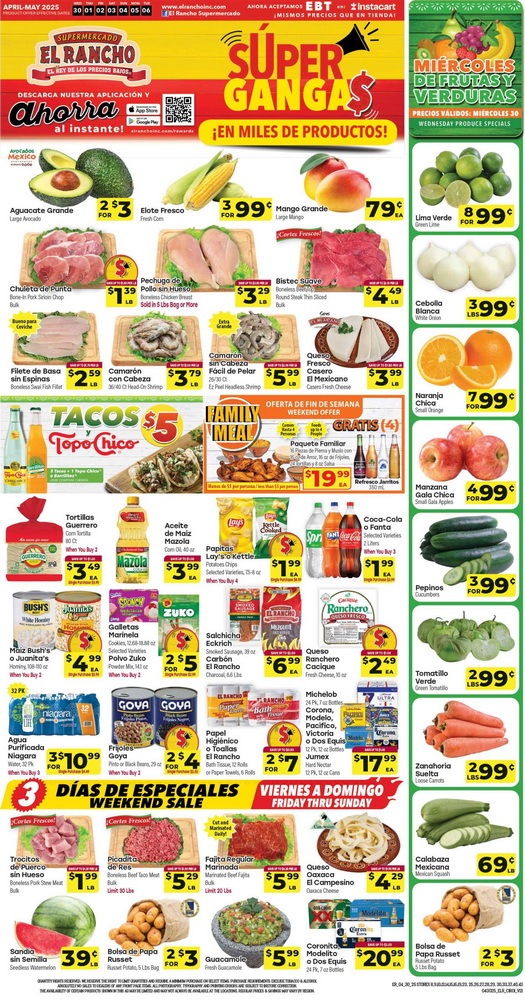 El Rancho Weekly Ad Apr 30 – May 06, 2025