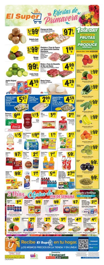 El Super Weekly Ad Apr 23 – Apr 29, 2025