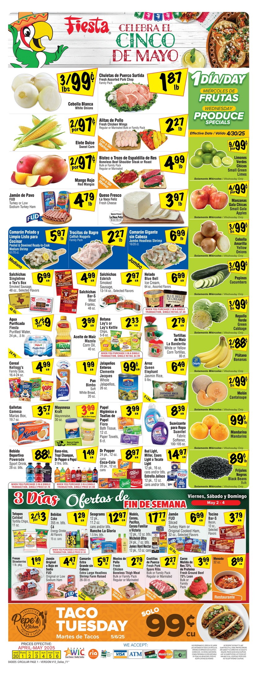 Fiesta Mart Weekly Ad Apr 30 – May 06, 2025