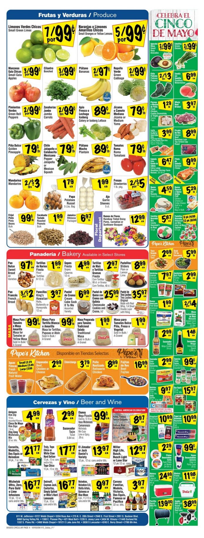 Fiesta Mart Weekly Ad Apr 30 – May 06, 2025