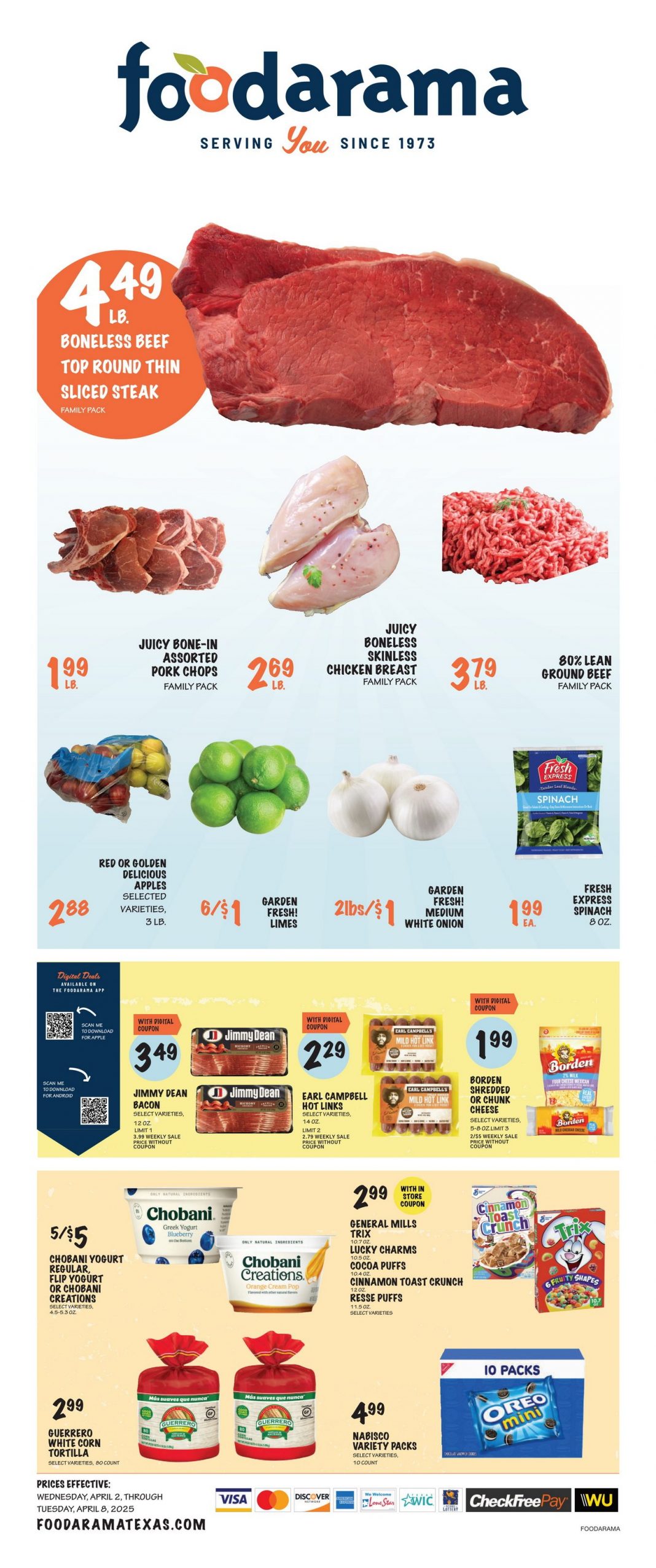 Foodarama Weekly Ad Apr 02 – Apr 08, 2025