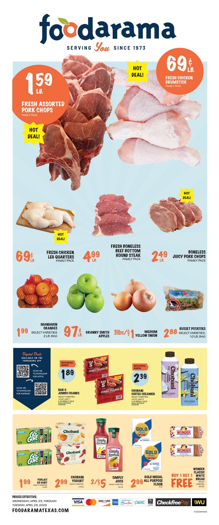 Foodarama Weekly Ad Apr 23 – Apr 29, 2025