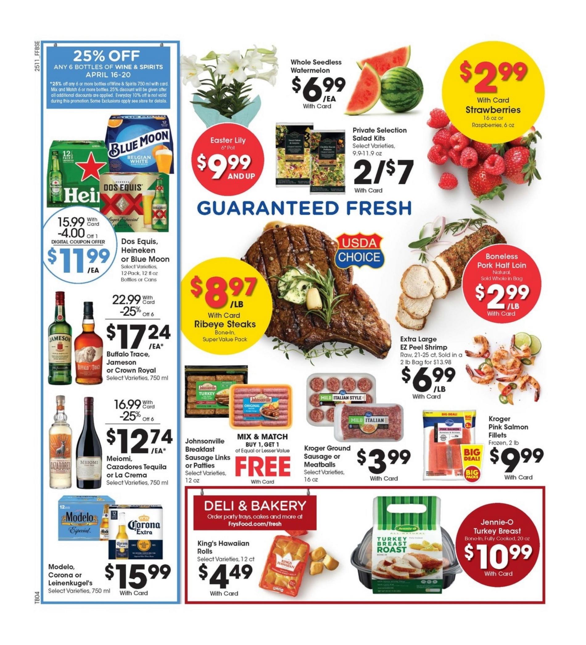 Fry's Food Weekly Ad Apr 16 – Apr 22, 2025 (Easter Promotion Included)