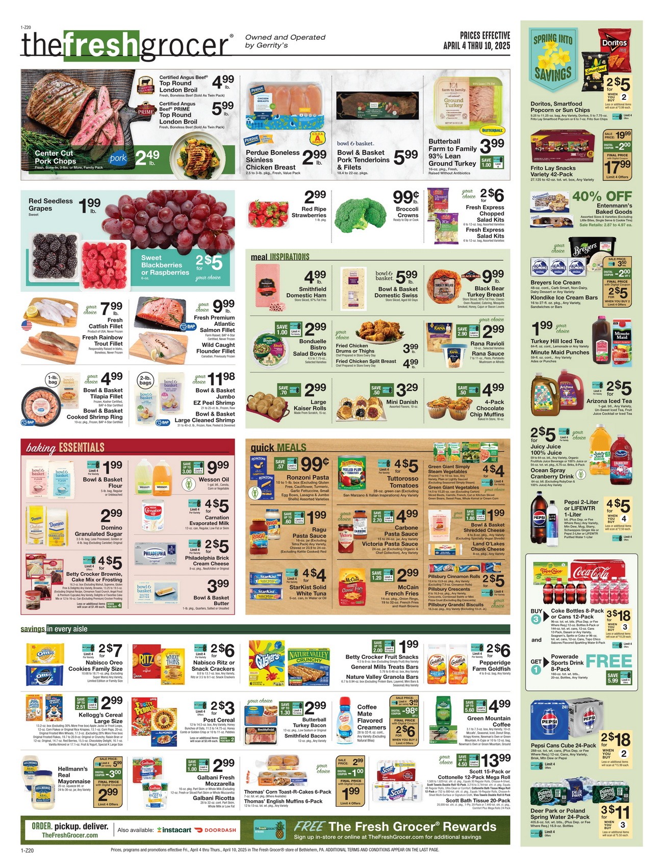 Gerrity's Supermarkets Weekly Ad Apr 04 – Apr 10, 2025