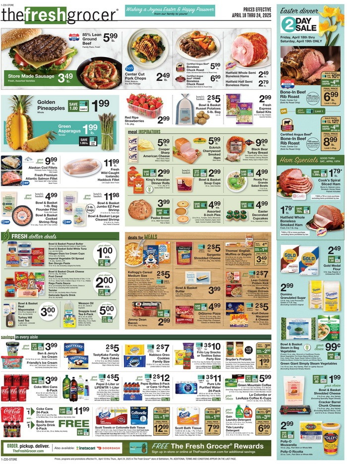 Gerrity's Supermarkets Weekly Ad Apr 18 – Apr 24, 2025