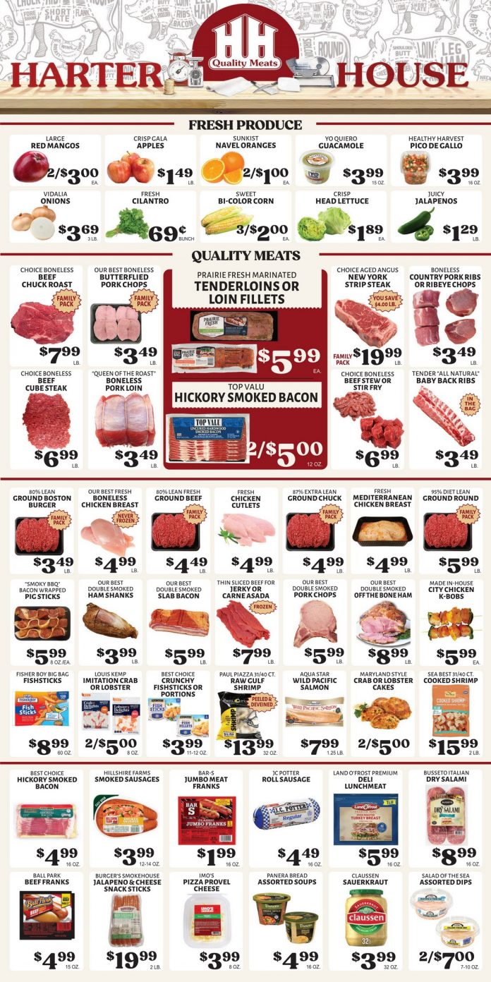Harter House Weekly Ad Apr 30 – May 06, 2025