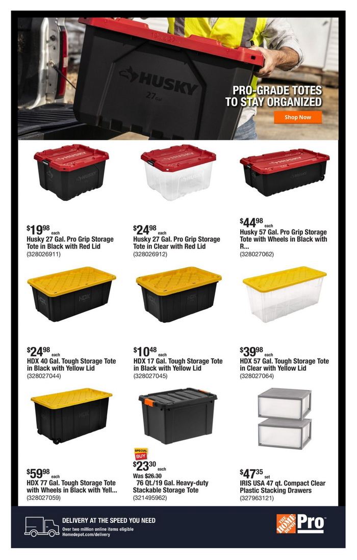 Home Depot Pro Weekly Ad Apr 07 – Apr 14, 2025