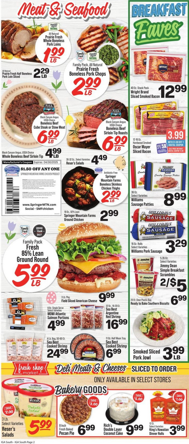 IGA Weekly Ad Apr 16 – Apr 22, 2025 (Easter Promotion Included)
