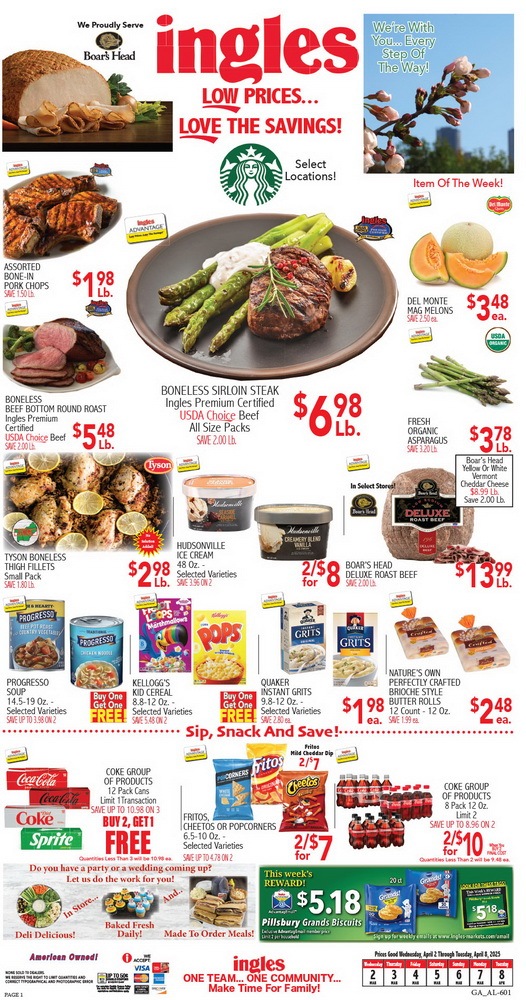 Ingles Weekly Ad Apr 02 – Apr 08, 2025
