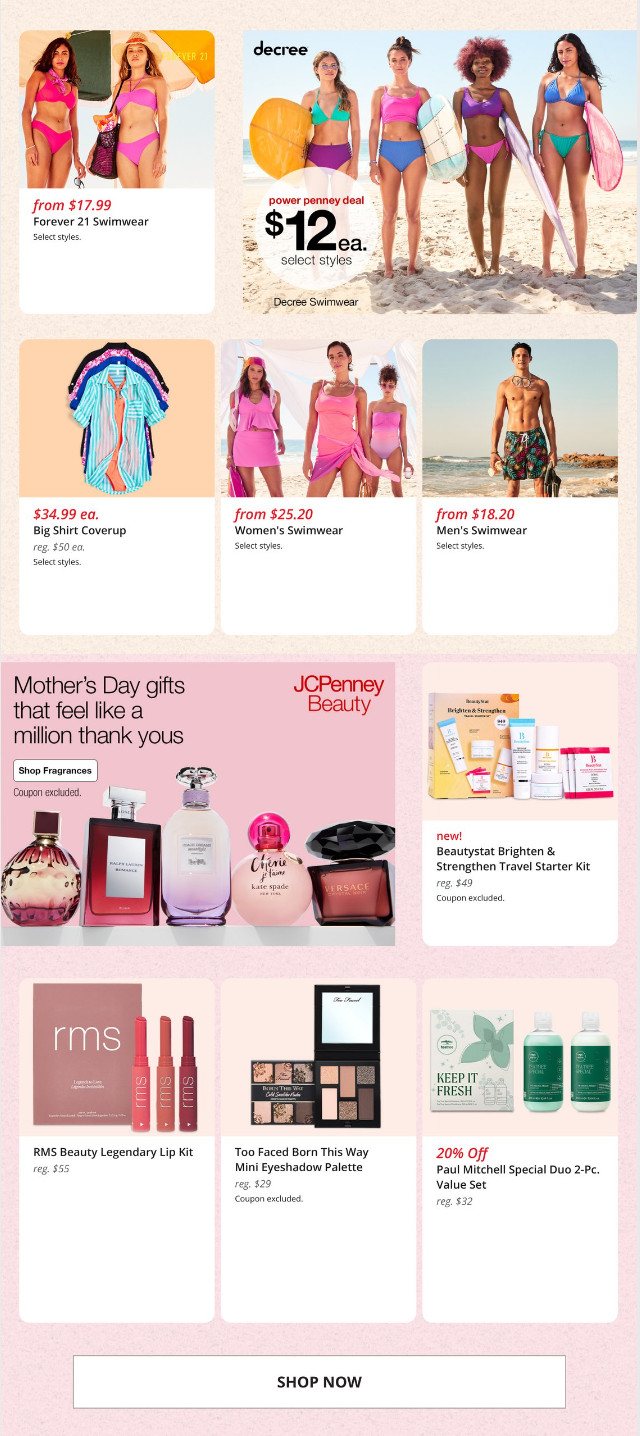 JCPenney Store Ad May 01 – May 04, 2025