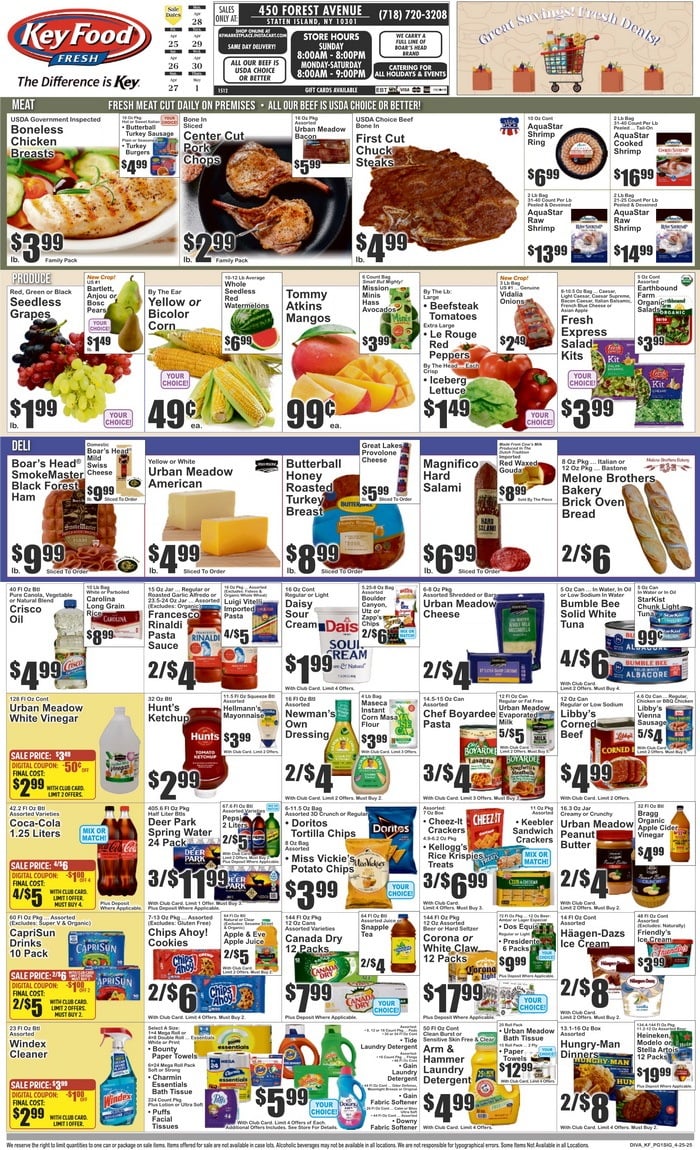 Key Food Weekly Ad Apr 24 – May 01, 2025