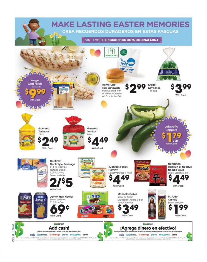 King Soopers Weekly Ad MApr 16 – Apr 22, 2025 (Easter Promotion Included)