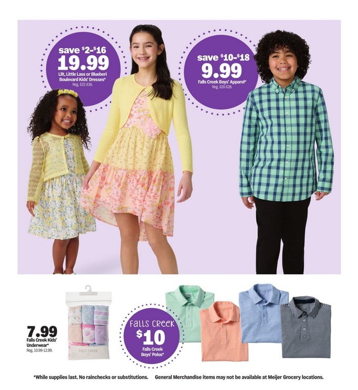 Meijer Easter Ad Apr 13 – Apr 20, 2025