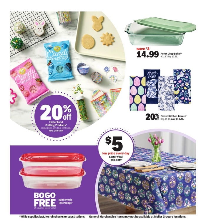 Meijer Easter Ad Apr 13 – Apr 20, 2025