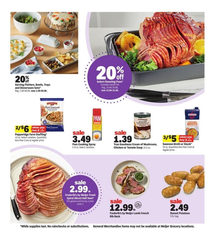 Meijer Easter Ad Apr 13 – Apr 20, 2025