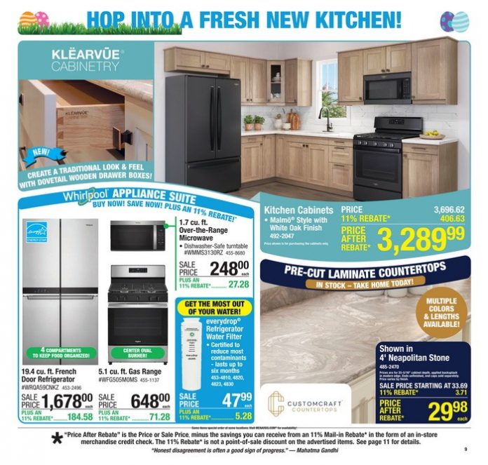 Menards Weekly Ad Apr 10 – Apr 20, 2025 (Easter Promotion Included)