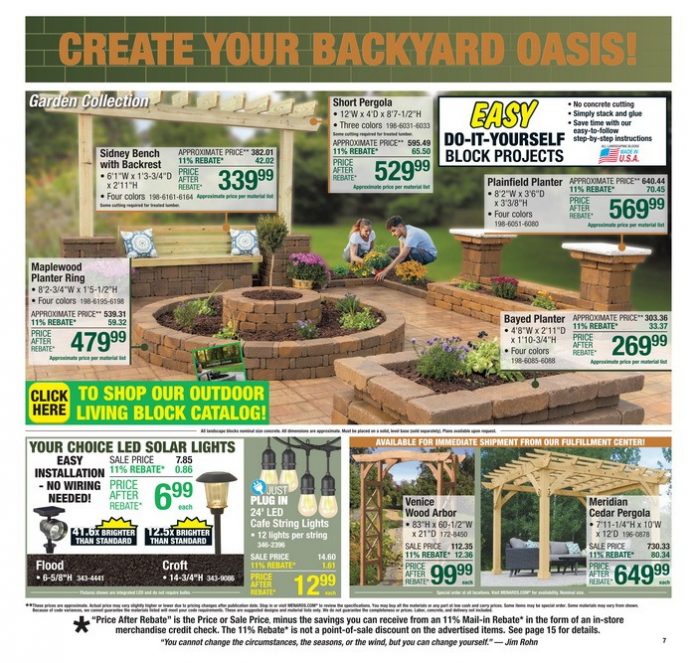 Menards Weekly Ad Apr 17 – Apr 27, 2025