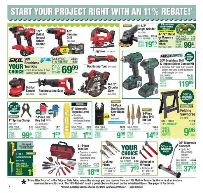 Menards Weekly Ad Apr 24 – May 04, 2025