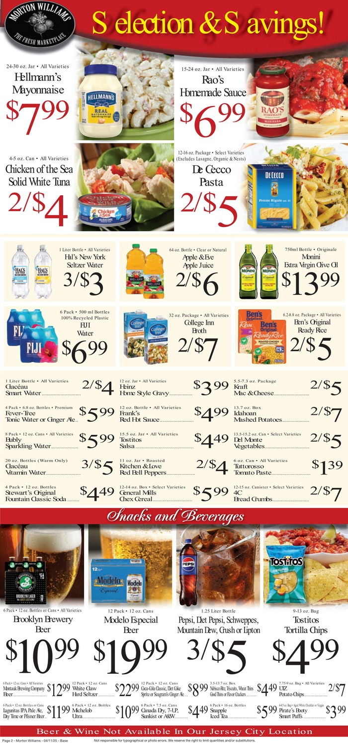 Morton Williams Weekly Ad Apr 11 – Apr 17, 2025