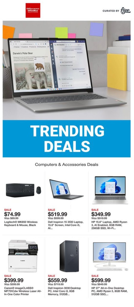 Office Depot Weekly Ad Apr 14 – Apr 20, 2025