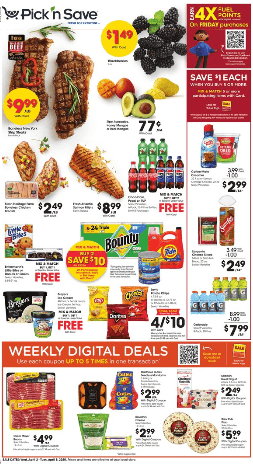 Pick 'n Save Weekly Ad Apr 02 – Apr 08, 2025