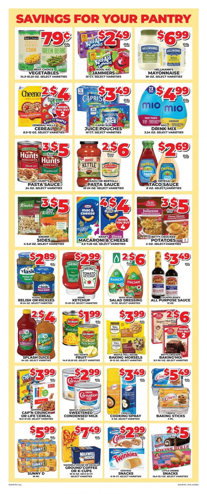 Price Cutter Weekly Ad Apr 09 – Apr 15, 2025