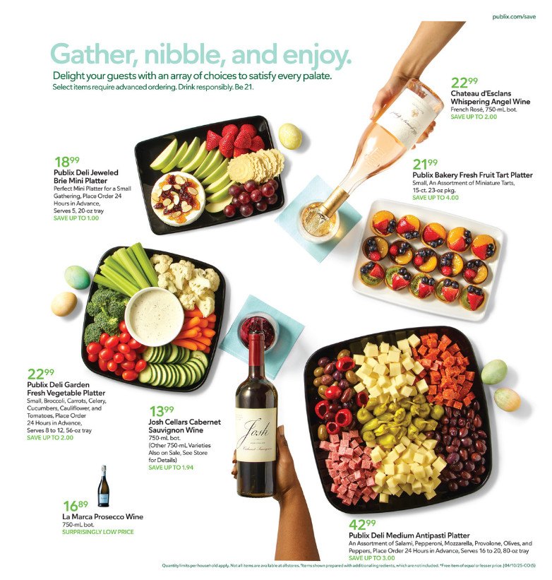 Publix Weekly Ad Apr 09 – Apr 19, 2025 (Easter Promotion Included)