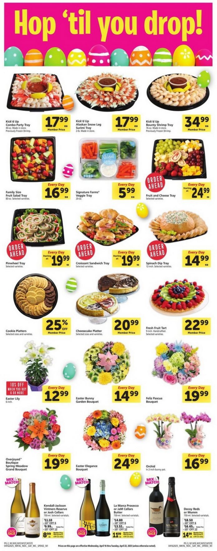 Safeway Weekly Ad Apr 16 – Apr 22, 2025 (Easter Promotion Included)