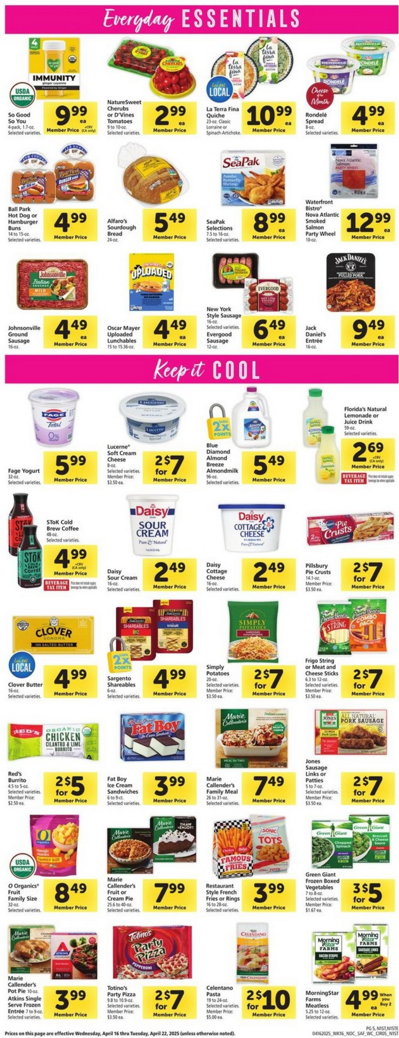 Safeway Weekly Ad Apr 16 – Apr 22, 2025 (Easter Promotion Included)
