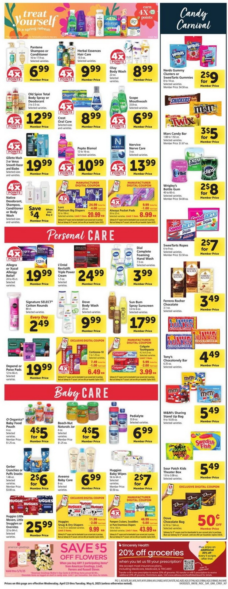 Safeway Weekly Ad Apr 30 – May 06, 2025