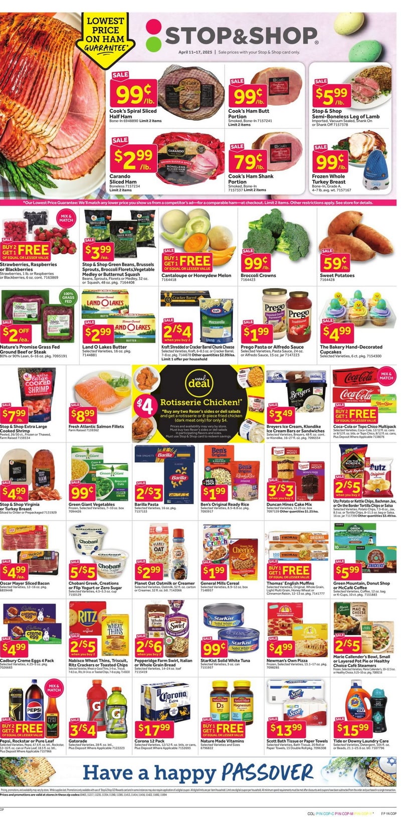 Stop & Shop Weekly Ad Apr 11 – Apr 17, 2025 (Easter Promotion Included)