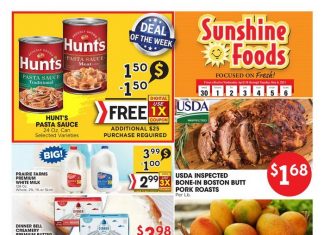 Sunshine Foods Weekly Ad