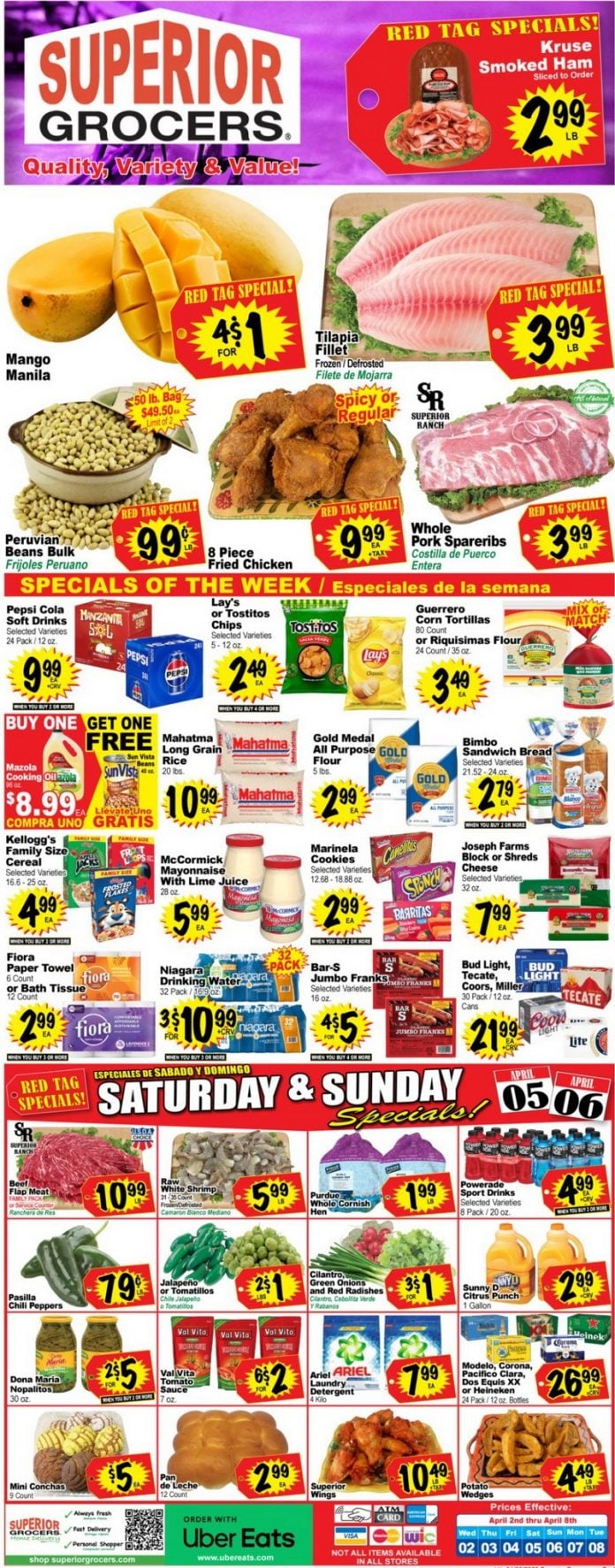 Superior Grocers Weekly Ad Apr 02 – Apr 08, 2025