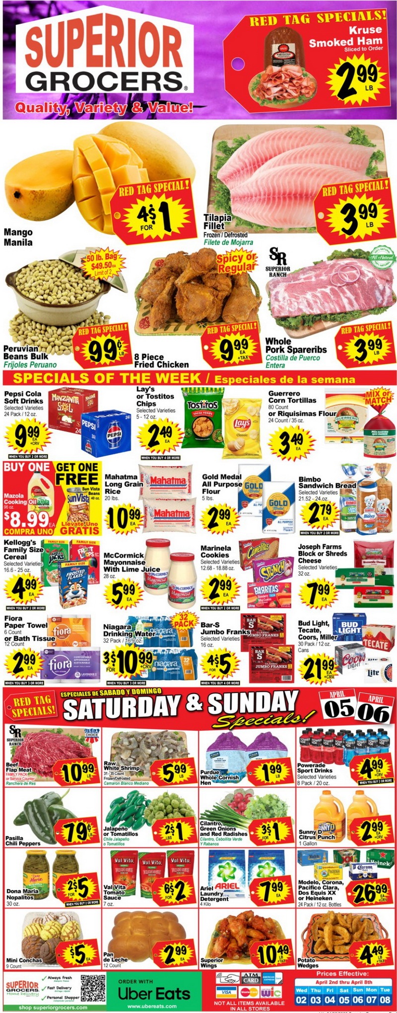 Superior Grocers Weekly Ad Apr 02 – Apr 08, 2025