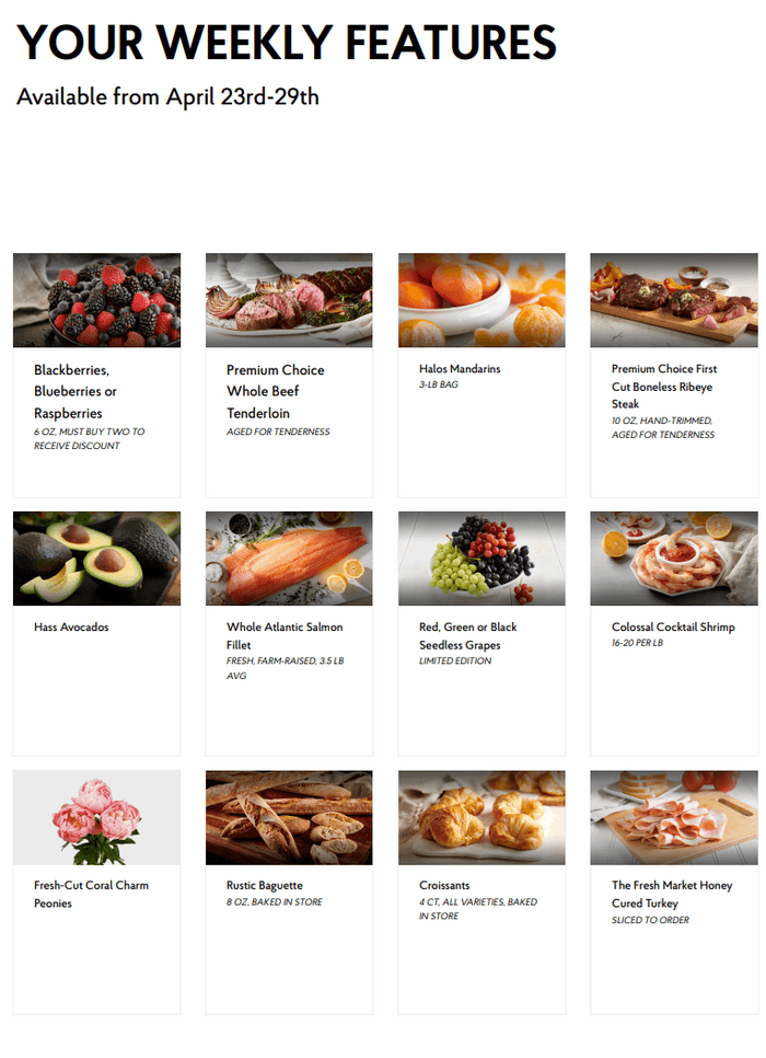 The Fresh Market Weekly Ad Apr 23 – Apr 29, 2025