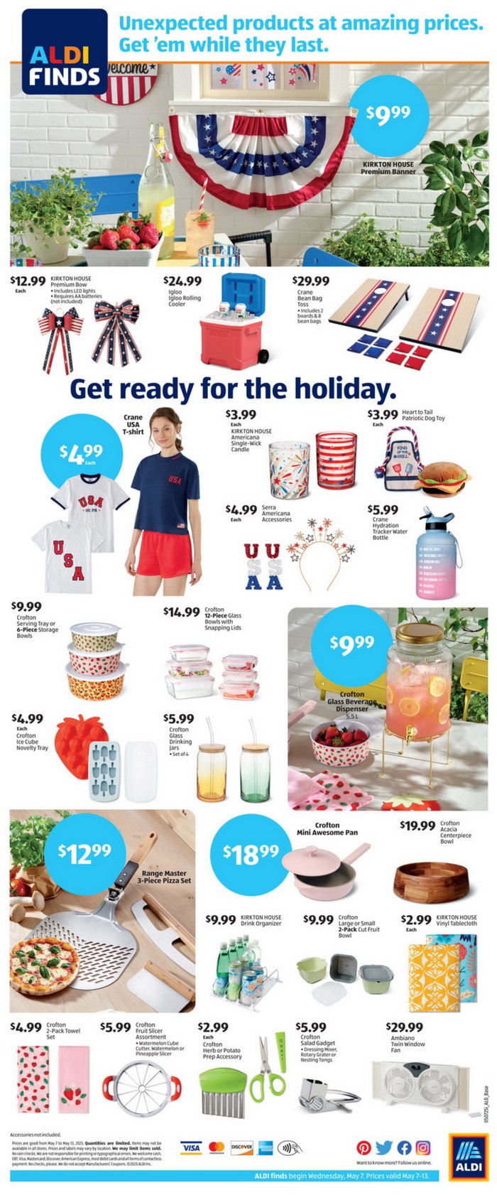 ALDI Weekly Ad May 07 – May 13, 2025 (Mother's Day Promotion Included)
